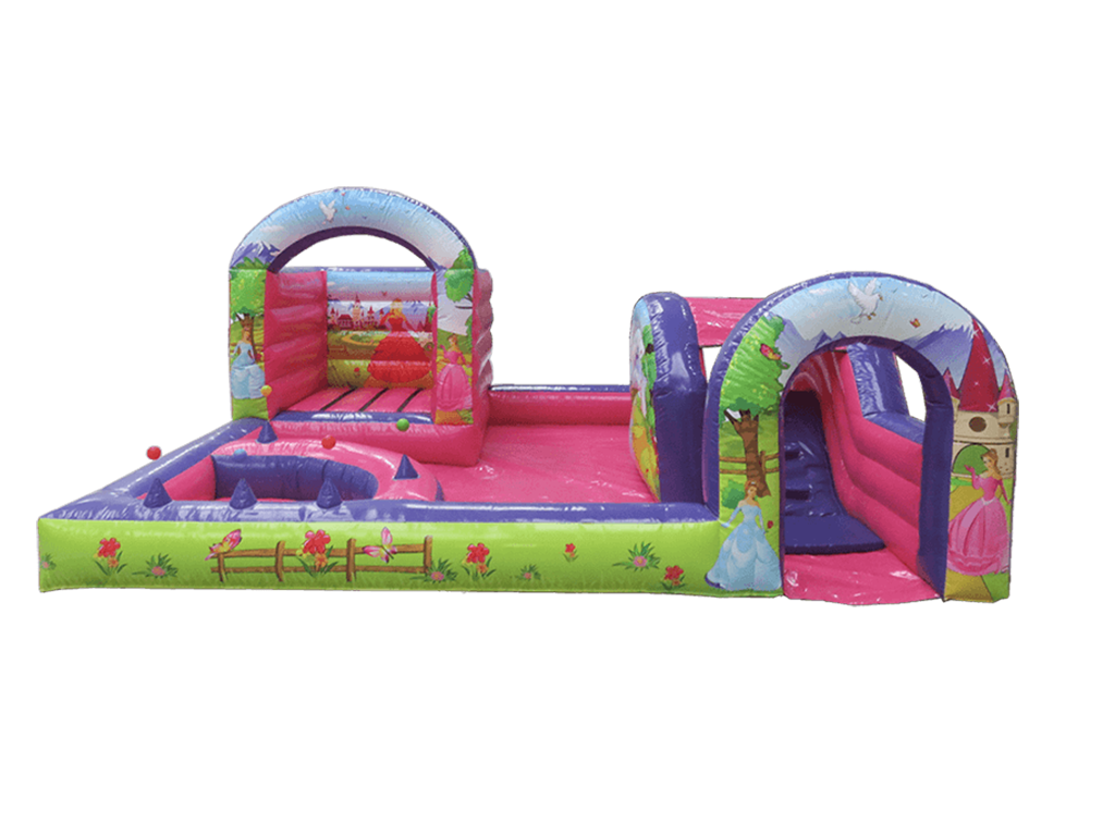 Princess Playpark Inflatable Playzone - Airquee Inflatables
