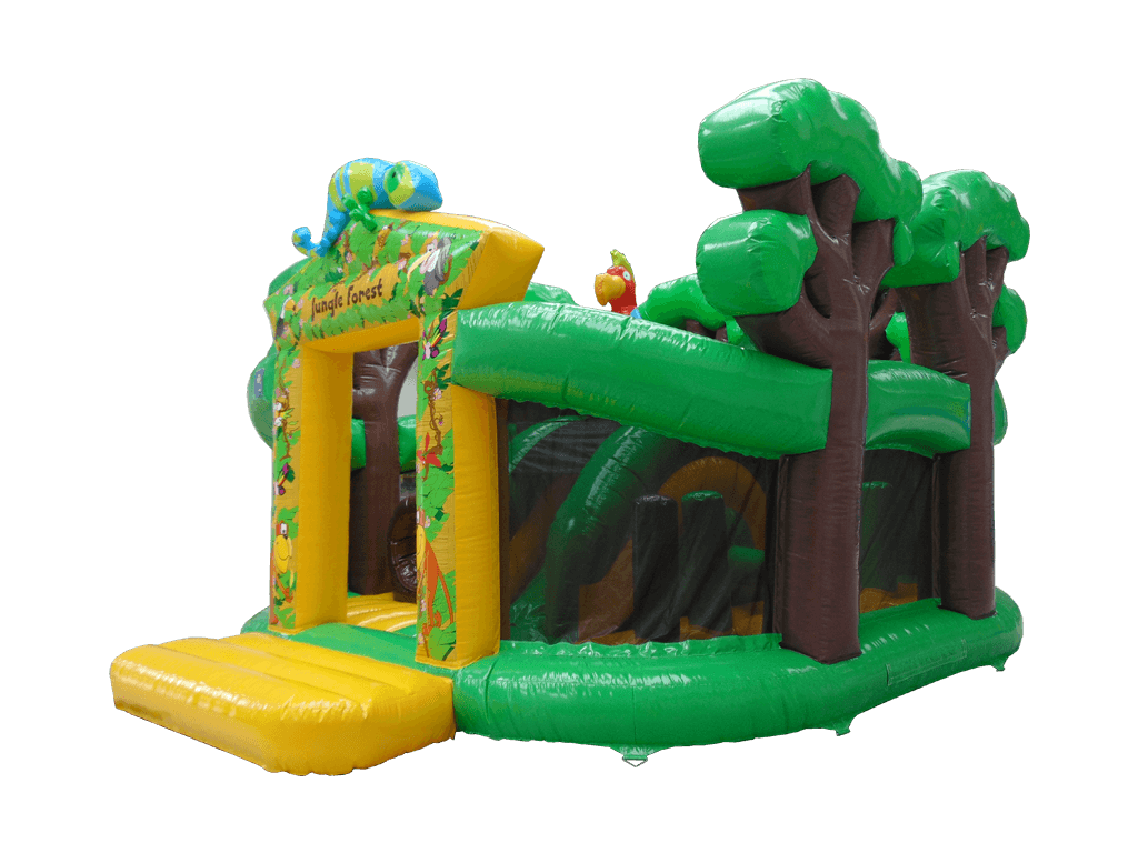 7.2x6m Rainforest Multiplay - Airquee Inflatables