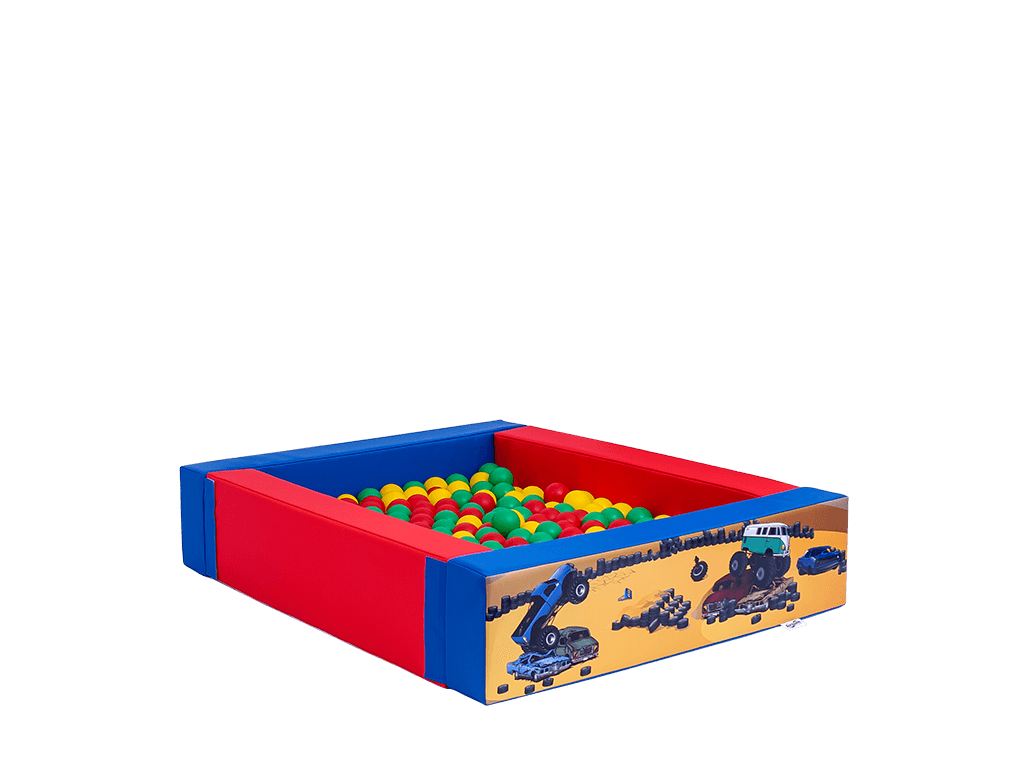 Monster Truck Soft Play Ball Pond - Airquee Inflatables