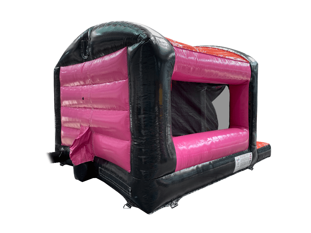 3D Multicoloured Disco Box Jump and Slide - Disco Ready - Airquee ...